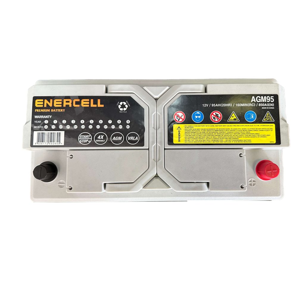 Bateria ENERCELL AGM95 - 4.620 wp 14 Paneles, Cyclon Baterías