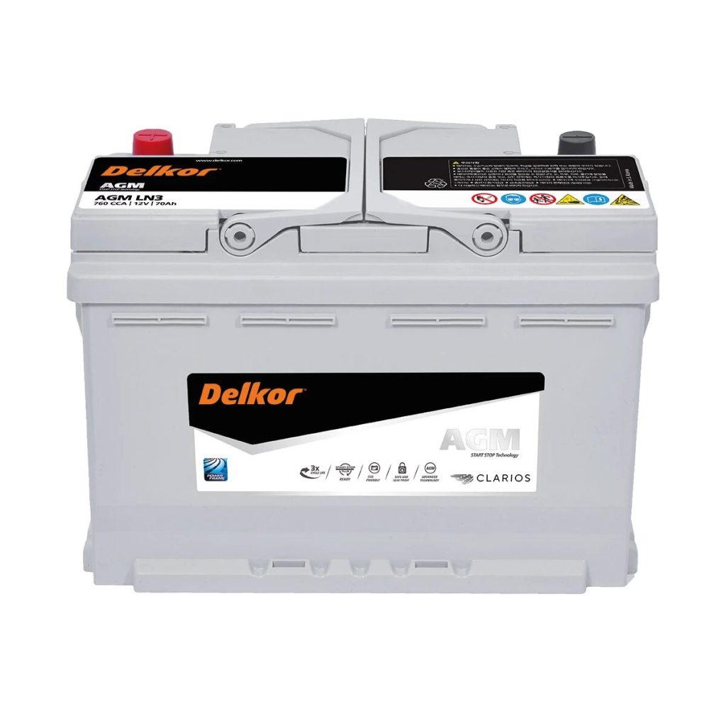 Bateria DELKOR AGM70-LN3 - Cyclon Baterías