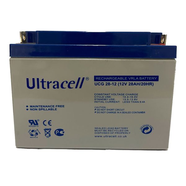 Bateria ULTRACELL UCG28-12 - Cyclon Baterías