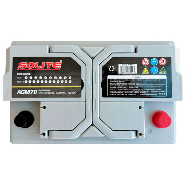 Bateria SOLITE AGM70 - Cyclon Baterías